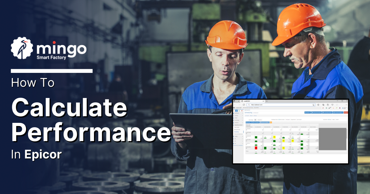 How to Calculate Performance in Epicor